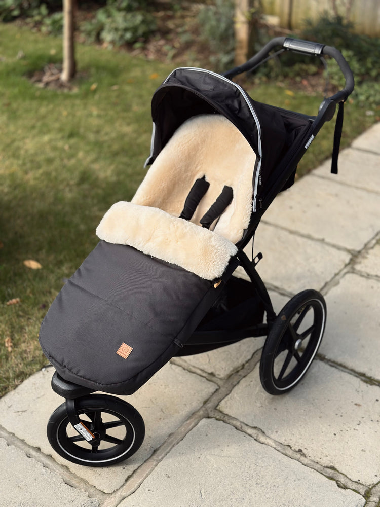 The Best Fit Sheepskin Footmuff for your Thule Urban Glide – Baa Baby
