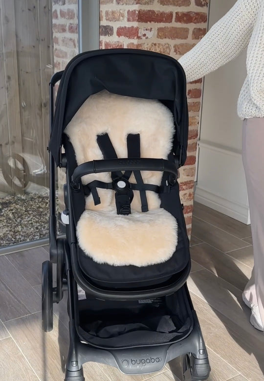 The Best Fit Sheepskin Pram Liner for Bugaboo Fox 5 – Baa Baby