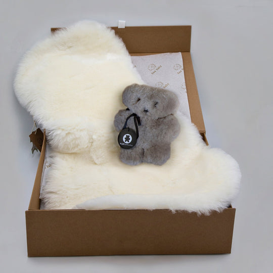 Baa Baby Buggy Bundle in Milk - Perfect Baby Gift Box